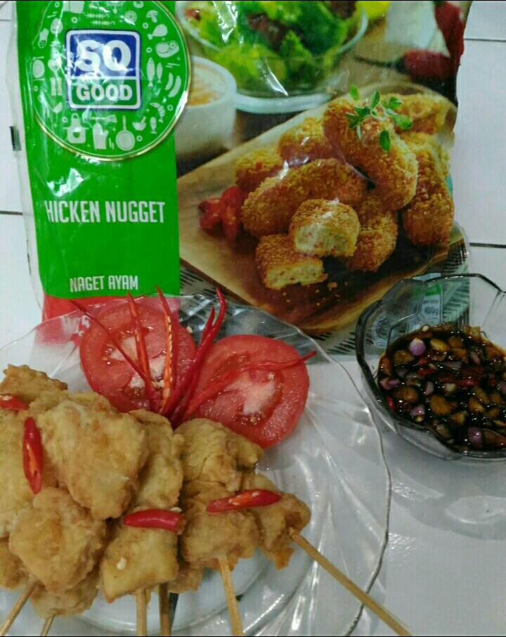 Sate Nugget Telur Goreng, Kreasi Unyu-unyu ala Fenni Bungsu