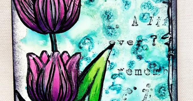 Créations A les trésors: ATC - C'est le printemps ...