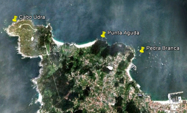 Bueu en la geografía americana