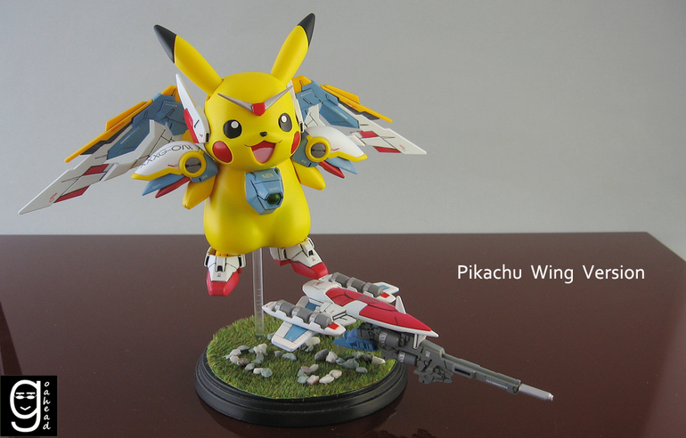 GUNDAM GUY: Pikachu Wing Version - Custom Build