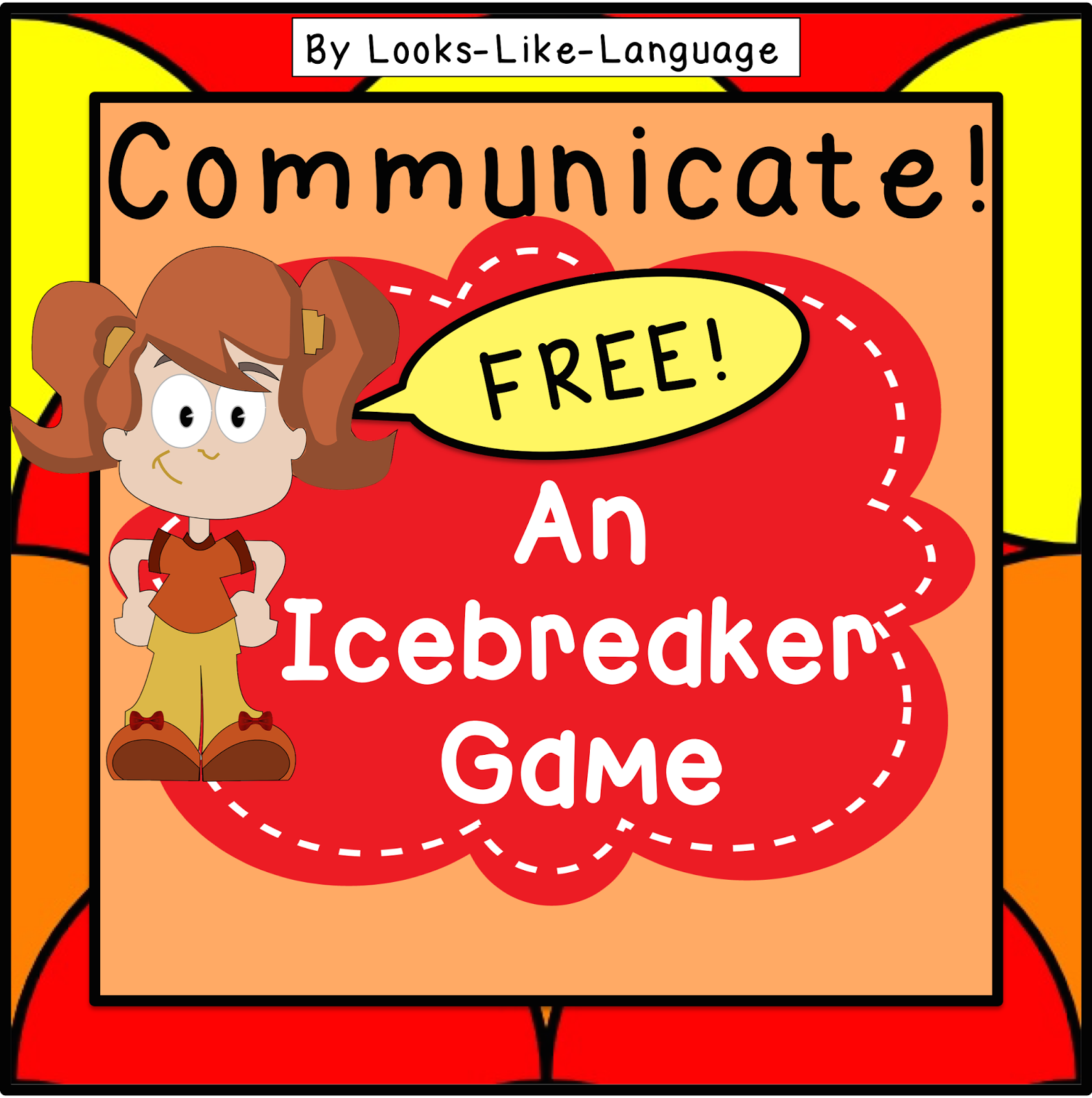 Communicate! A FREE Ice Breaker Game by Looks Like Language | Classroom ...