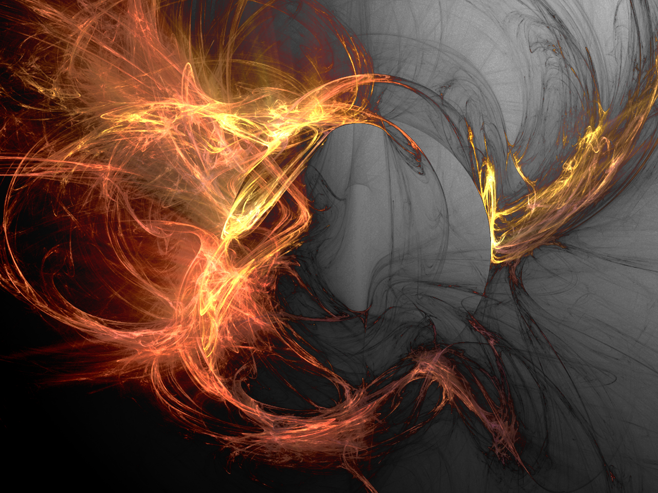 Abstract Flames - Best Wallpapers