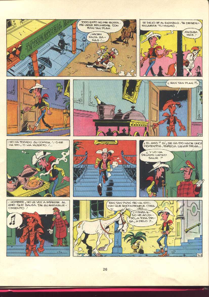 PERROS Y GATOS FAMOSOS: RANTANPLAN, EL PERRO DE LUCKY LUKE COMIC