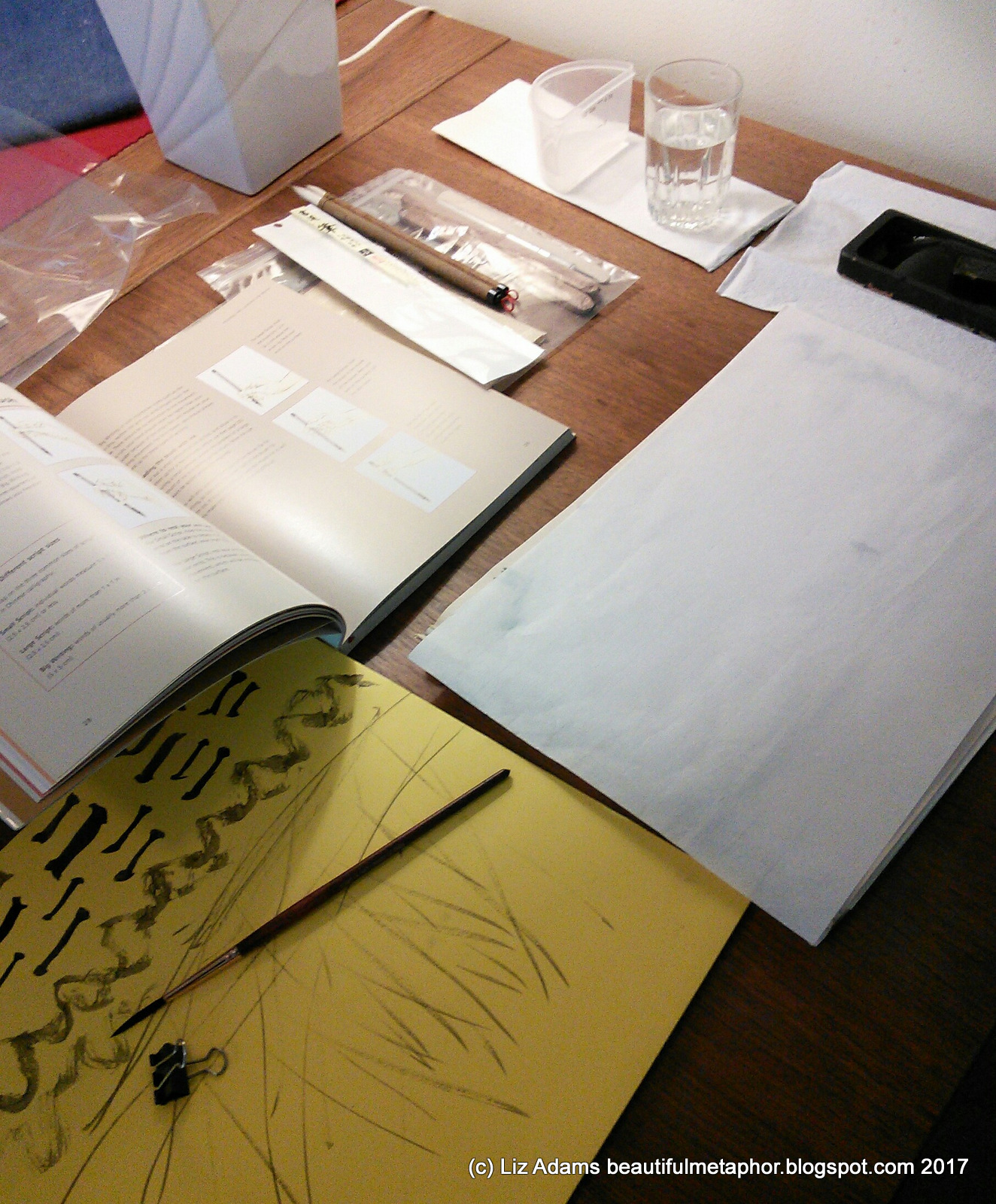 Art, the Beautiful Metaphor: Chinese calligraphy, more or less