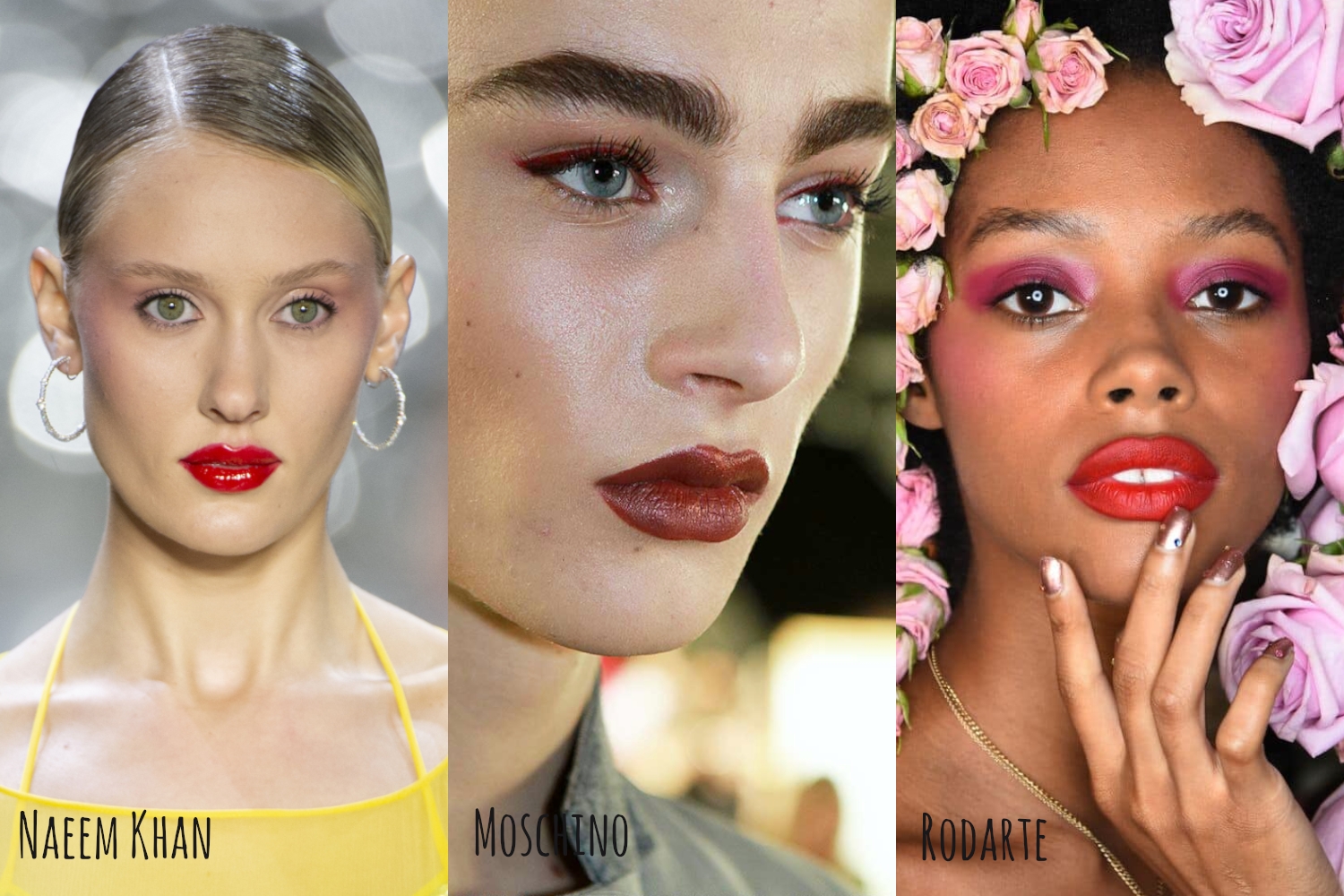 Top 7 Most Captivating Looks from Winter/Spring Shows | Runway Makeup ...