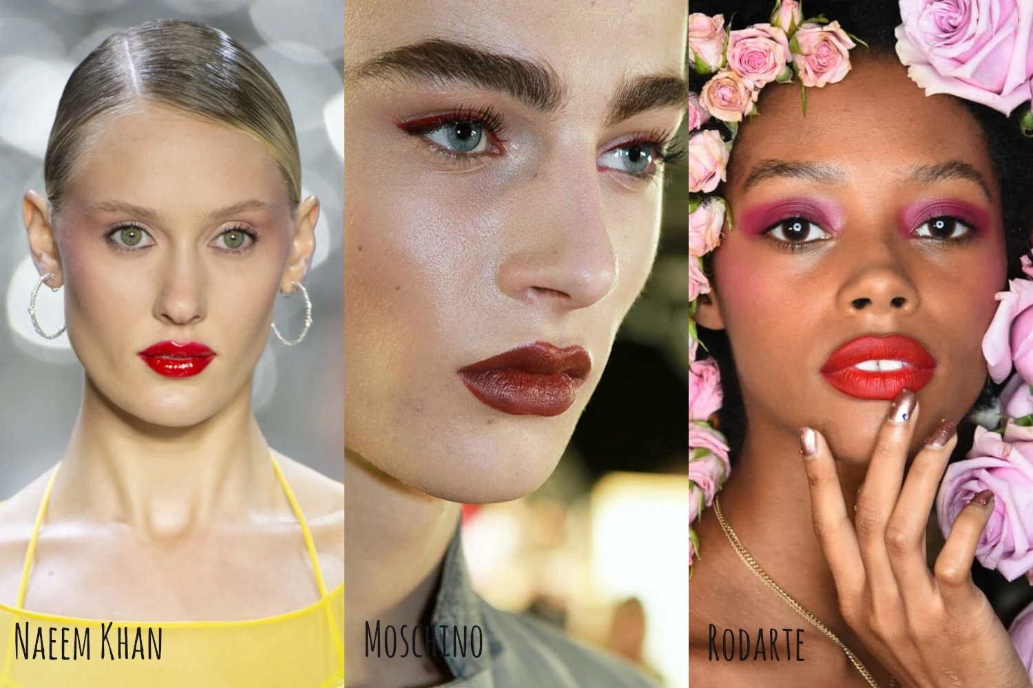 Top 7 Most Captivating Looks from Winter/Spring Shows | Runway Makeup ...