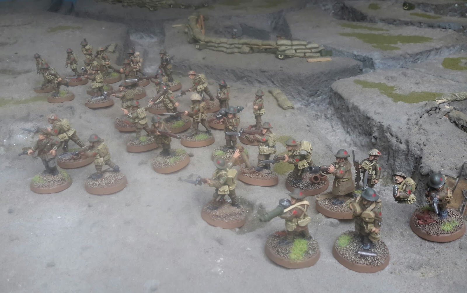 HX Wargames Collector: 2nd Bn. Duke of Wellington's Regt. 28mm WW1 ...