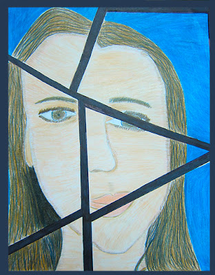 Mr. Bob's Middle & High School Art Room: Beginning Art self portraits ...