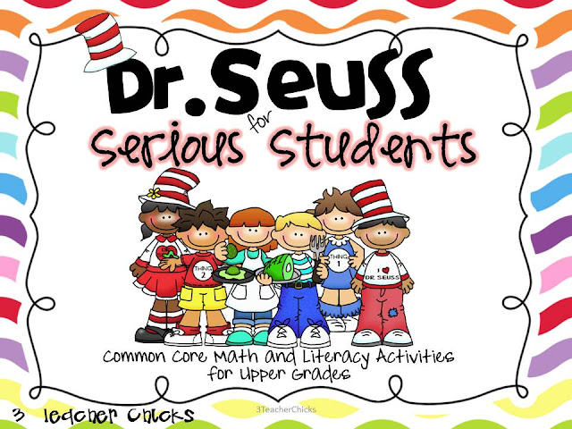 3 Teacher Chicks: Dr. Seuss Day and Winners!