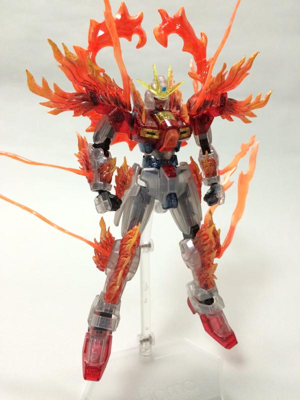 HGBF 1/144 Try Burning Gundam PP Clear Ver. "Burst Mode"