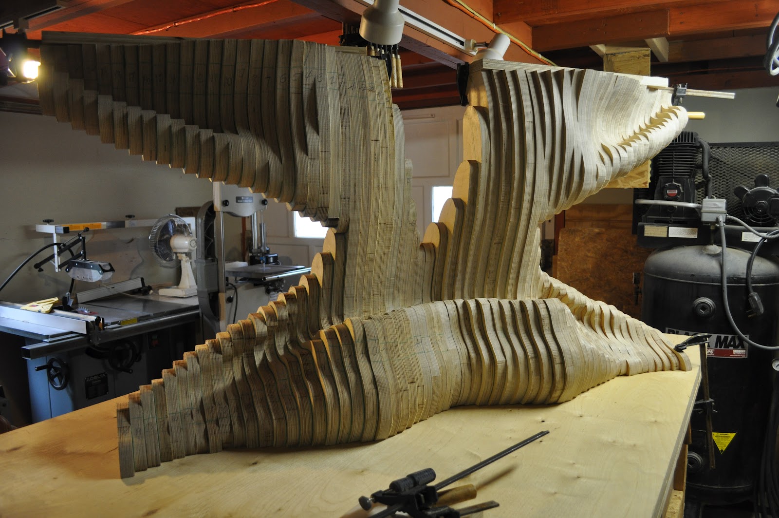David Knopp Sculpture: Work in Progress