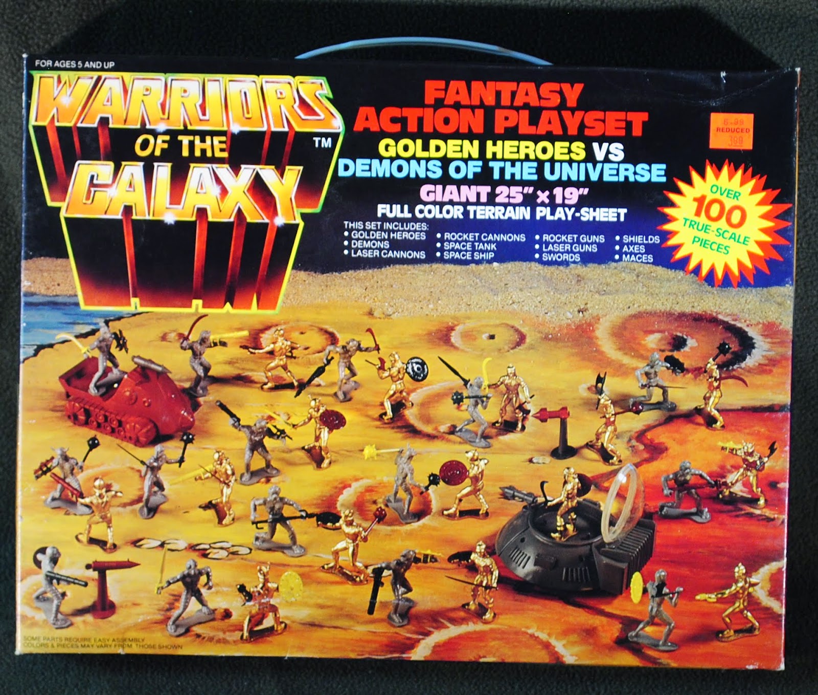 Fantasy Toy Soldiers: 23 1980s Fantasy Playsets Ranked by Rarity