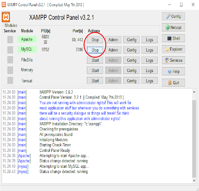 Cara membuat database dan mengoperasikan MYSQL di CMD (command prompt)
