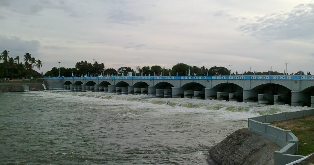 Construction concept of Kallanai Dam (Grand Anicut)