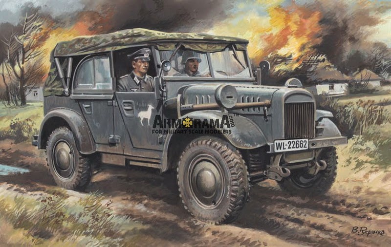 NAZI JERMAN: Daftar Mobil Penumpang yang Dipakai Wehrmacht