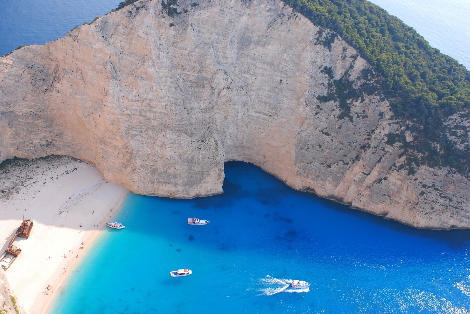 Places To See Before You Die: Navagio : Smuggler's Cove