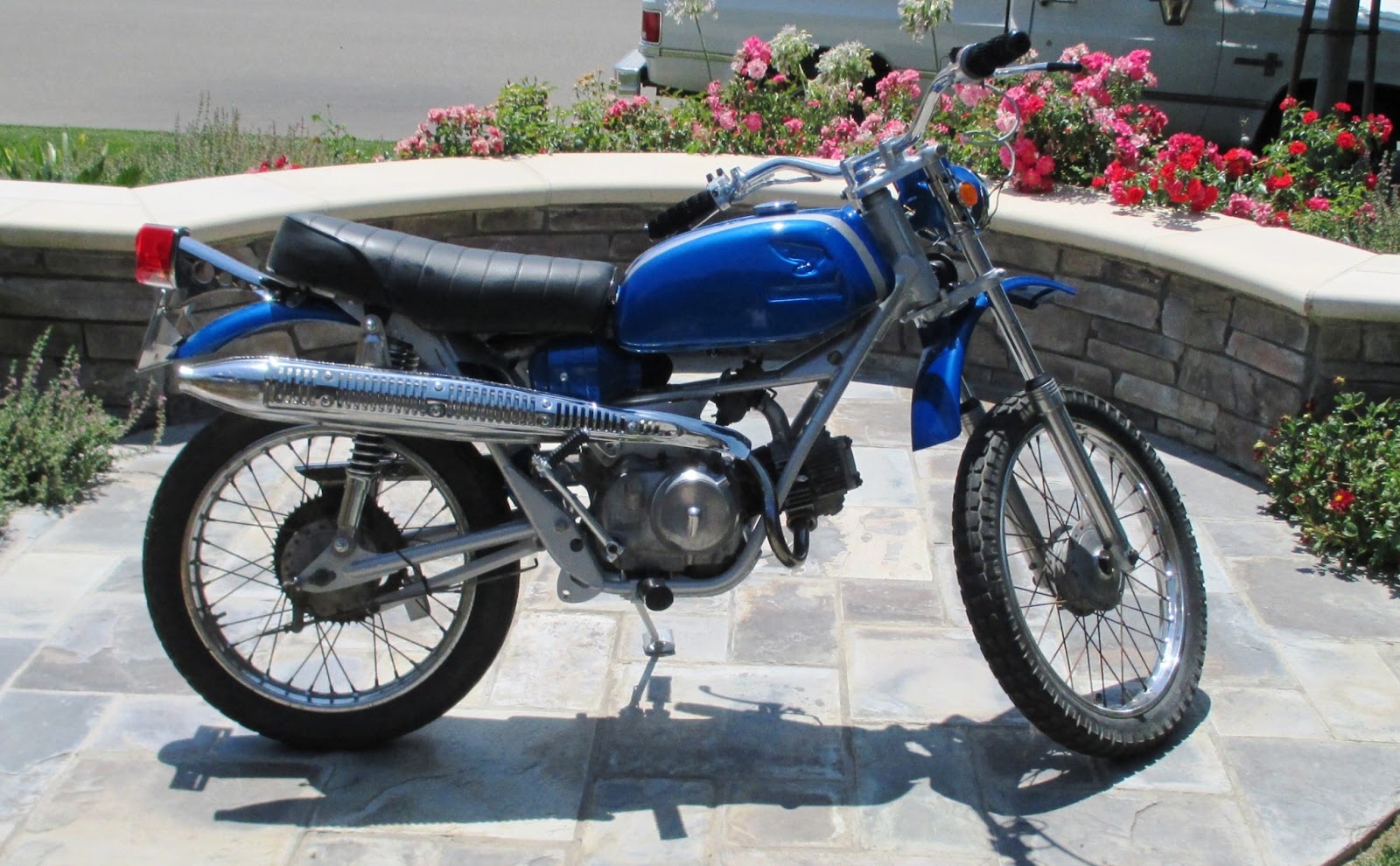 1969 Honda SL90: July 2013