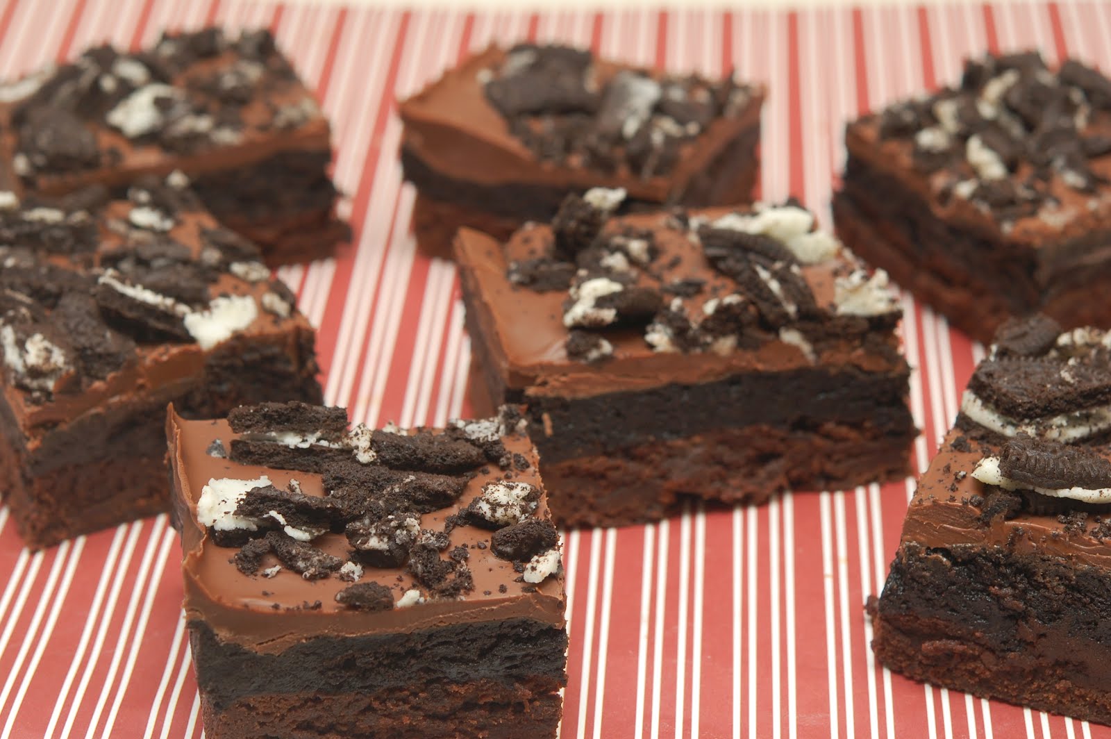 TRIPLE LAYER OREO TRUFFLE BROWNIES!! - Hugs and Cookies XOXO