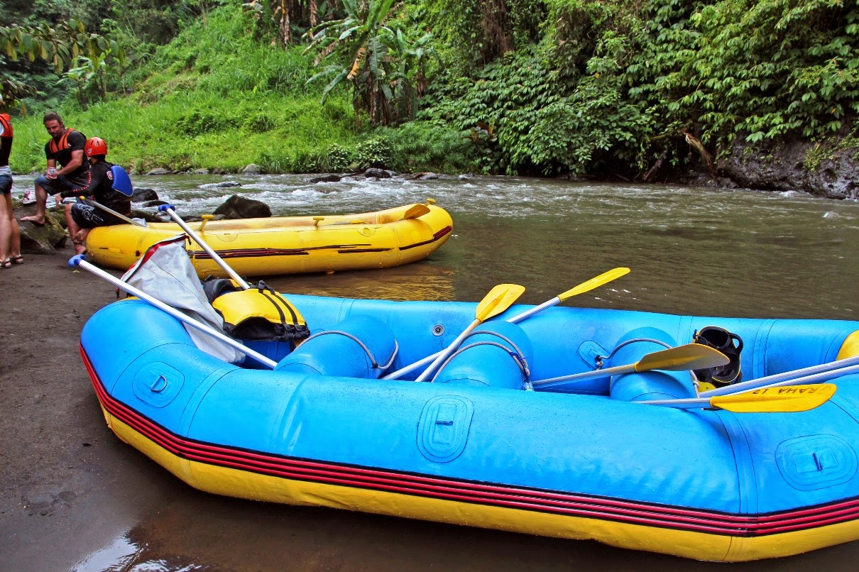 the viewing deck: Bali Adventure 2nd part; Ayung River White-Water Rafting