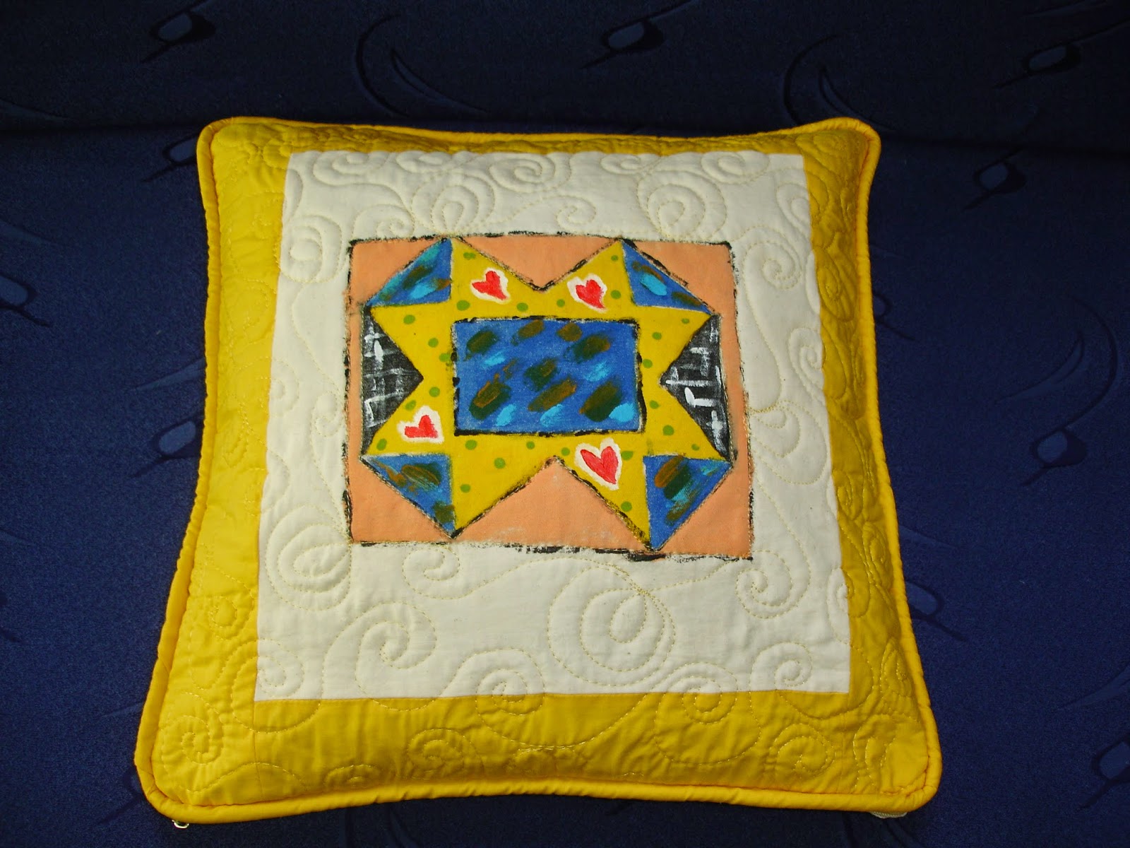 Raquel Patchwork - Minas: Almofada