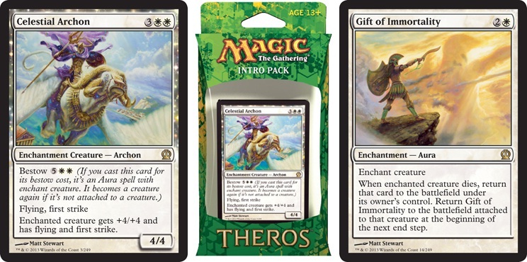 MTG Realm: Theros Intro Pack Decklists