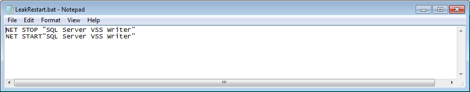 Jan David Narkiewicz (Developer): Using Windows Scheduler and NET START/STOP to Restart a ...