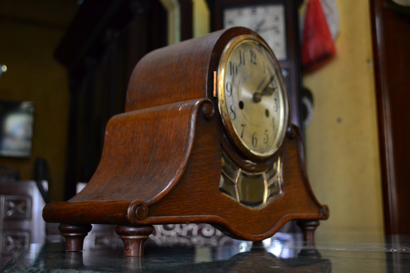 jam - jam kuno and antique stuff: Antique German Mantle Clock ...
