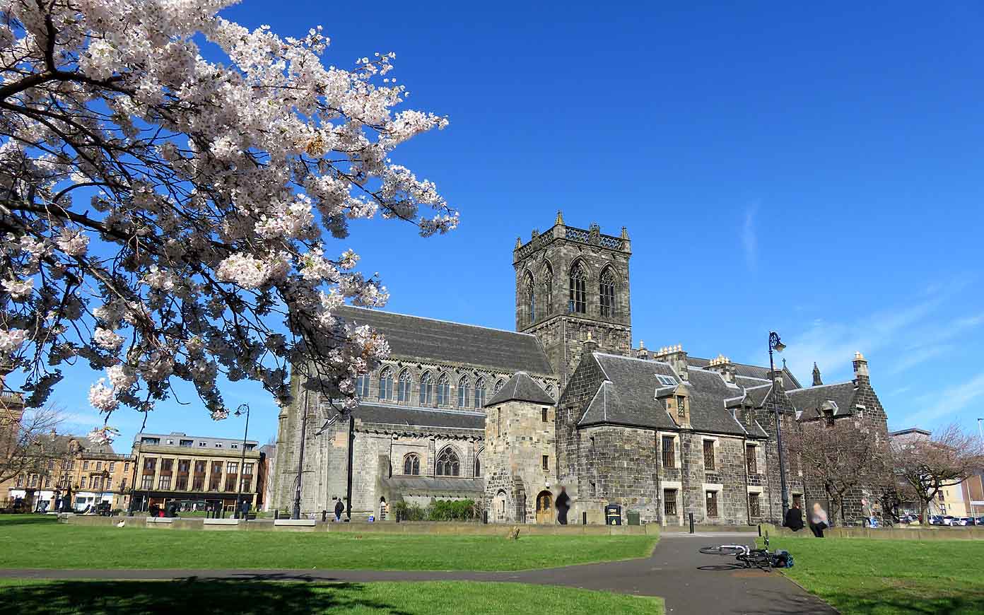 Alex and Bob`s Blue Sky Scotland: Paisley. UK Town of Culture. The ...