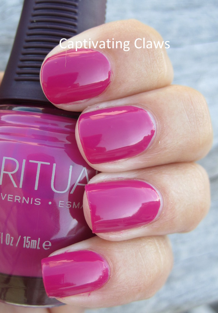 Captivating Claws: SpaRitual Provocateur (and a quick Zoya Pedi pic)