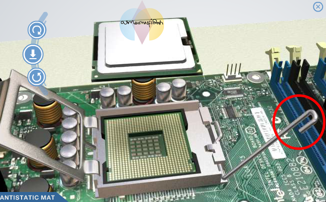 multimedia: Prosedur pemasangan konektor ke perangkat input dan output