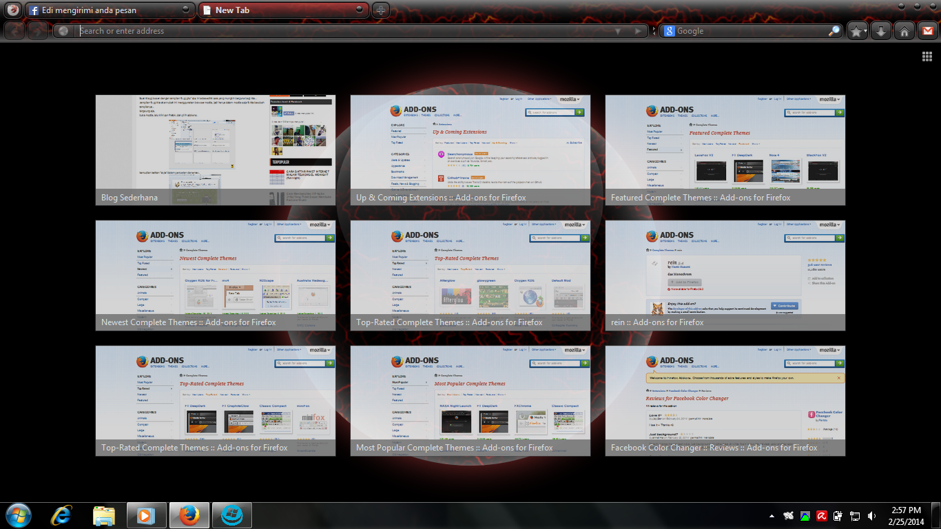 Merubah Tampilan ( Tema ) Mozilla Firefox ~ Blog Sederhana