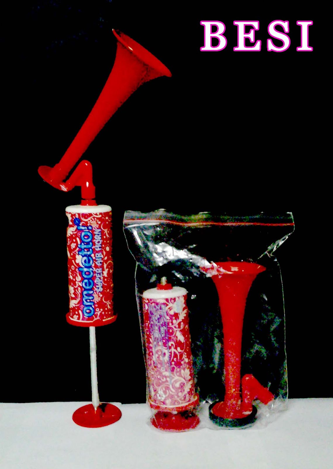 Terompet Tahun Baru: terompet sporter bola