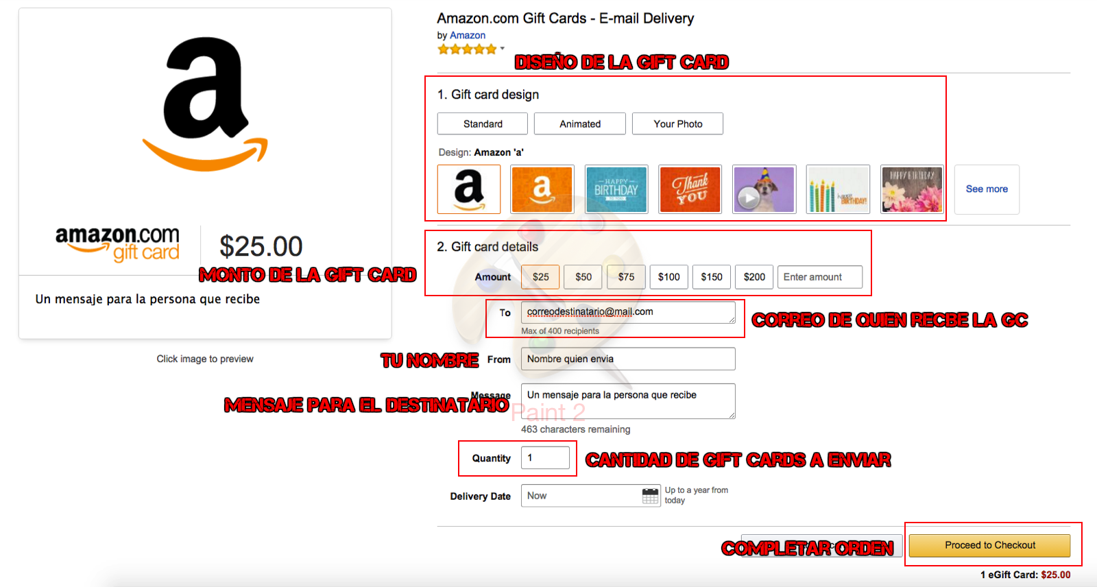 Guia del Online Shopper: COMO GENERAR TU GIFT CARD AMAZON!