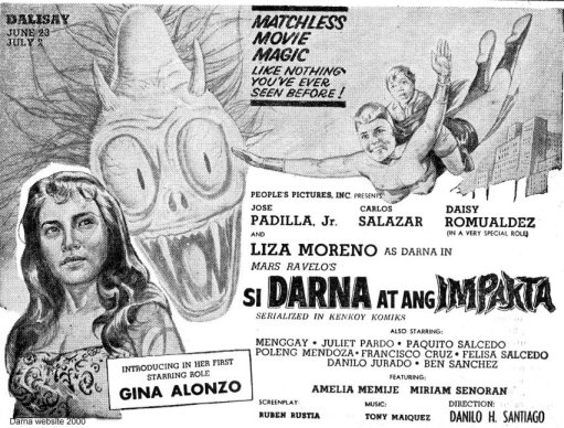 EDGAR EBRO's: ENCYCLOPEDIA OF PHILIPPINE ACTORS: Si Darna at ang ...