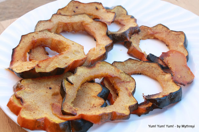 Yum! Yum! Yum!: Baked Acorn Squash Rings