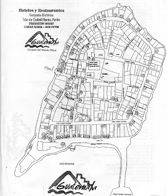 Guatemala Crescent Hill: Flores maps