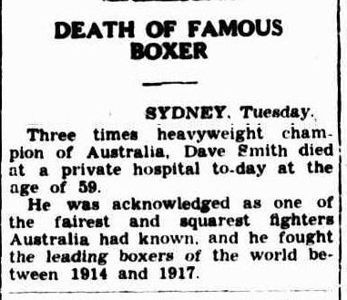 The Old Tin Shed - Sydney Stadium: Dave Smith