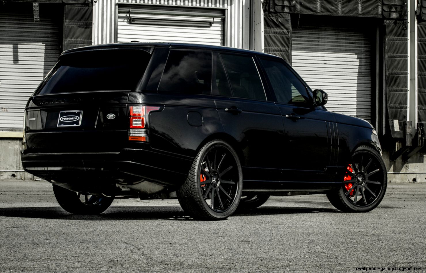 Black Range Rover Black Rims | Wallpapers Gallery