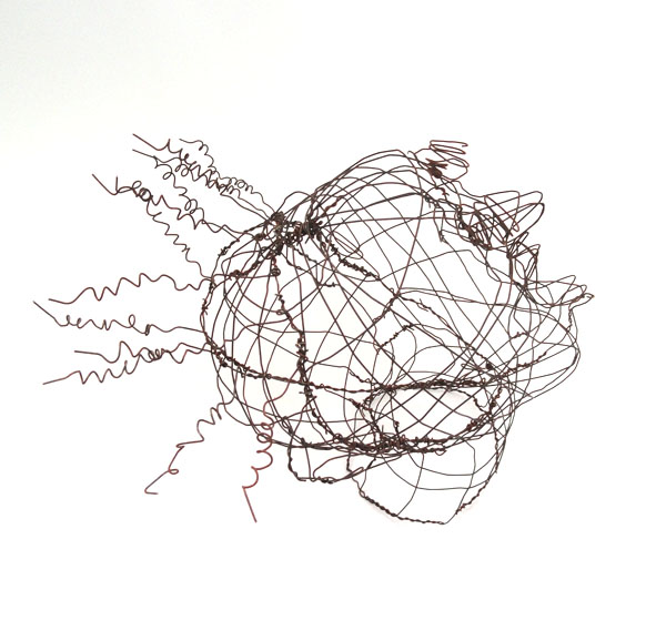 Art At Woodstock: Sculpture: Wire Busts