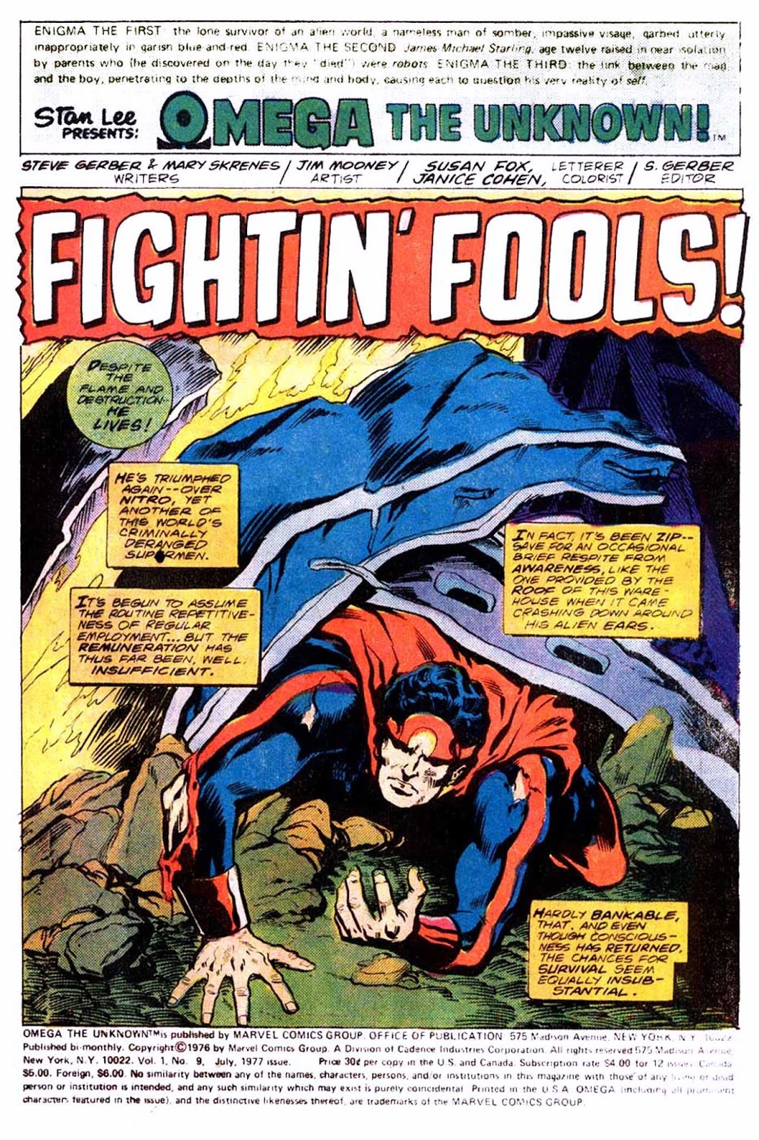 Diversions of the Groovy Kind: Marvel-ous Monday: "Fightin' Fools!" by ...