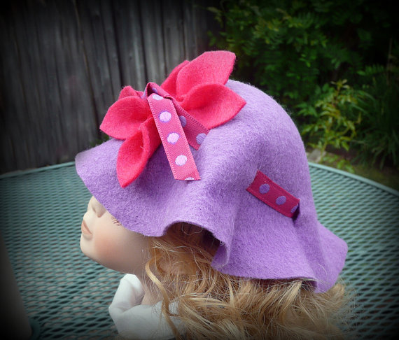 Sandy's Creations in Clay: Felt Hat Tutorial