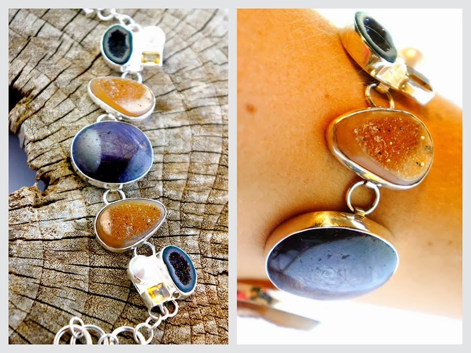 EK Art Jewelry Tamarindo Costa Rica: Semiprecious stones bracelet