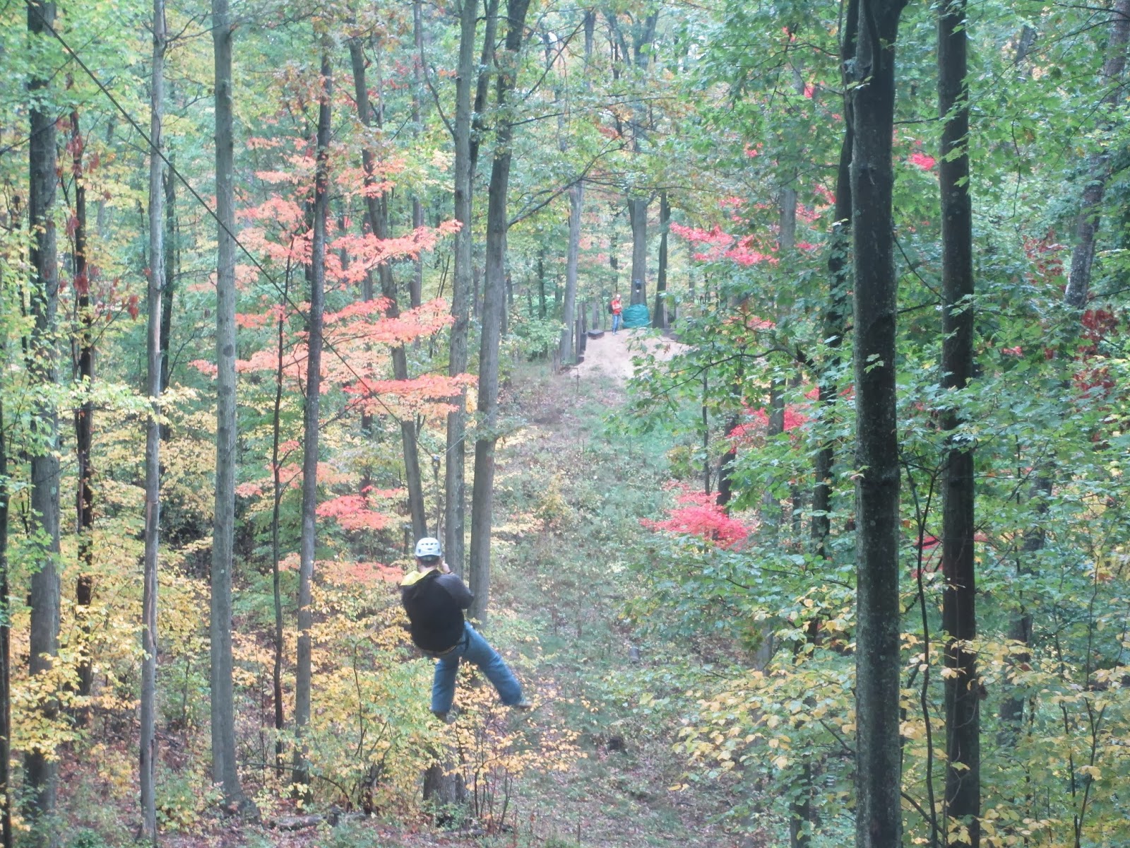 Ziplining Across the USA: Saturday October 5 Snow Snake Resort Zipline