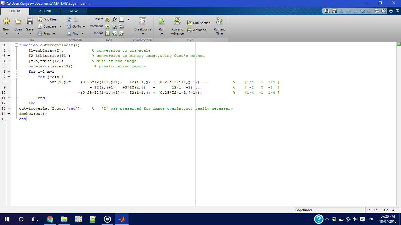 A Simple Edge Detection Algorithm ~ Alpha Data One