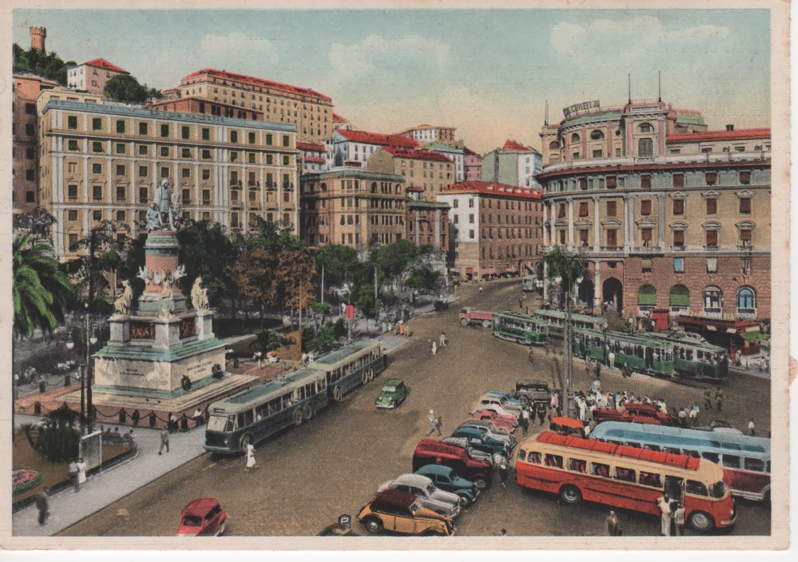 C'ERA UNA VOLTA GENOVA : Piazza Acquaverde
