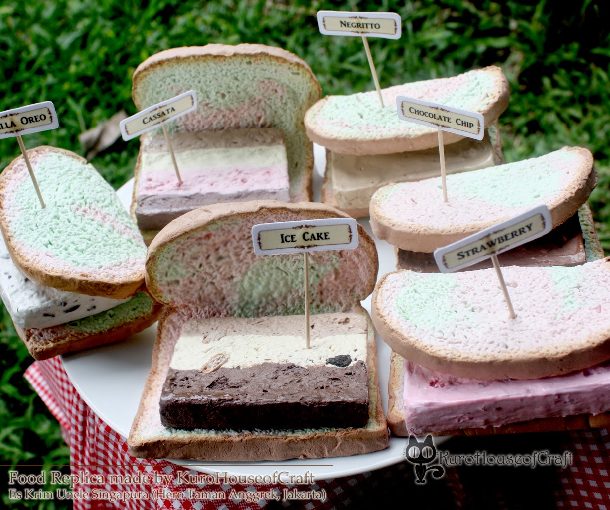 KuroHouse of Craft: Food Replica Es Krim Uncle (Replika Makanan) by ...