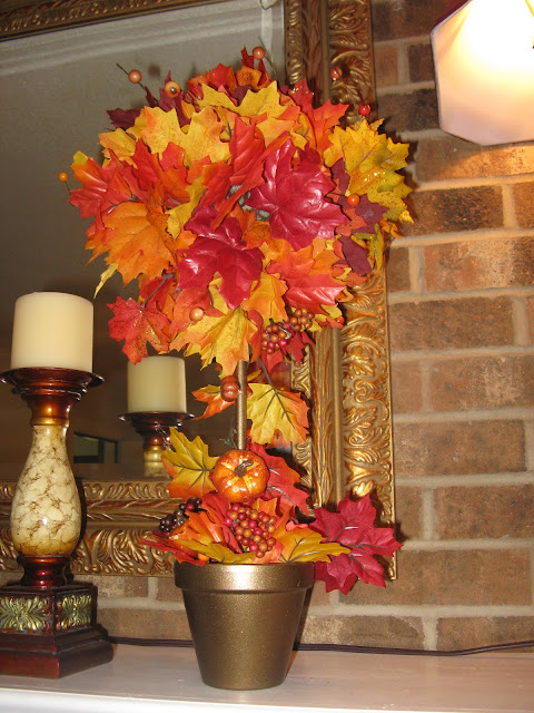 Along The Way With J & K: Fall Topiaries