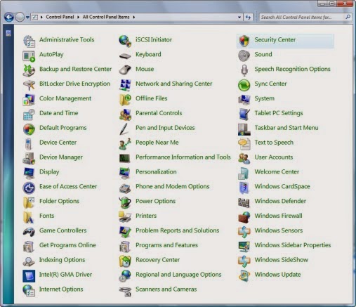 Ultimate Settings Panel For Windows 7 | TechFreakClub