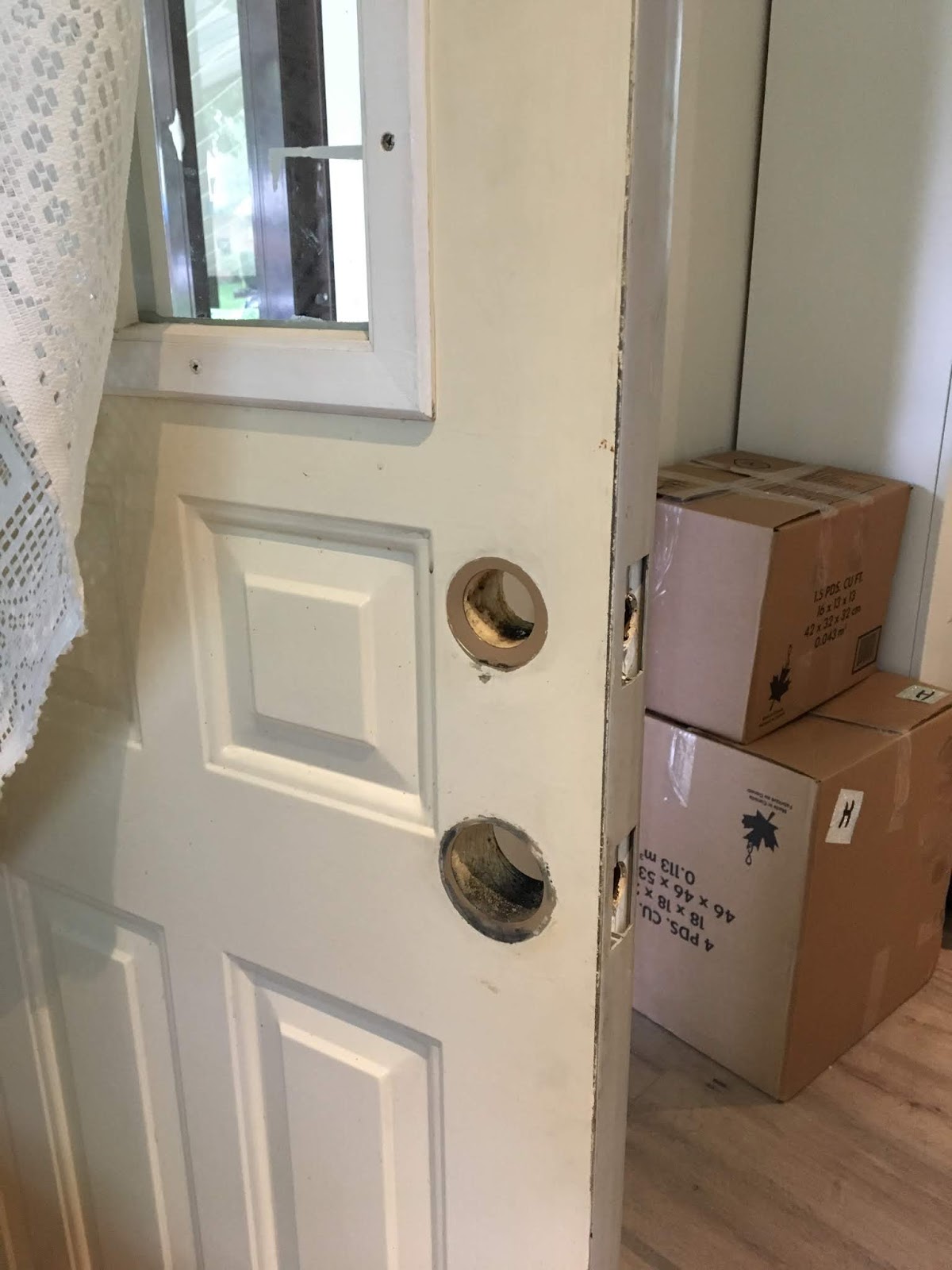 Installing New Door Hardware - Harlow & Thistle