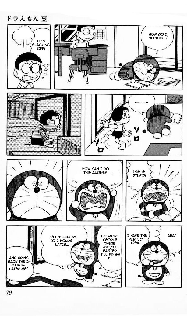 [Doraemon] - 77 The Five Doraemon | English Manga Kid